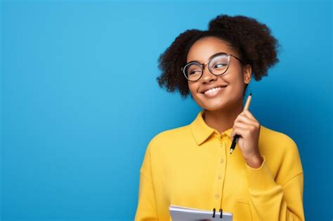 Premium Photo Brilliant African American Student Unleashing
