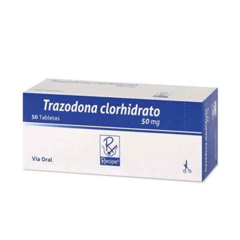 Trazodona 50 Mg Caja X 50 Tabletas Recipe