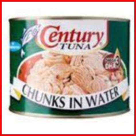 ۩ ๑ Century Tuna Chunks In Oil 1705g Chunks In Water 1705g Big Pack