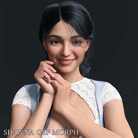 Shawna Character Morph For Genesis 8 Females Shawna Character Morph