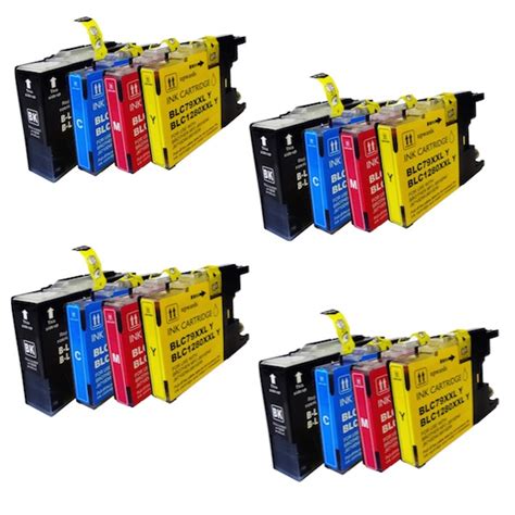 Pack 16 Cartuchos Tinta Brother LC1280 Compatible