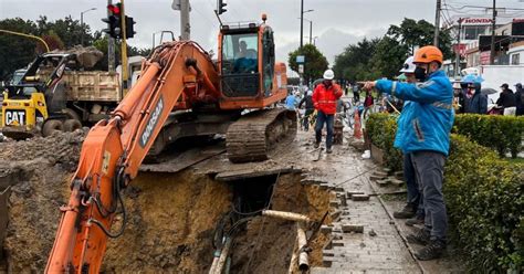 Acueducto de Bogotá prevé el restablecimiento del servicio de agua en