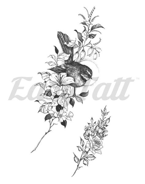 Perched Temporary Tattoo Easytatt™