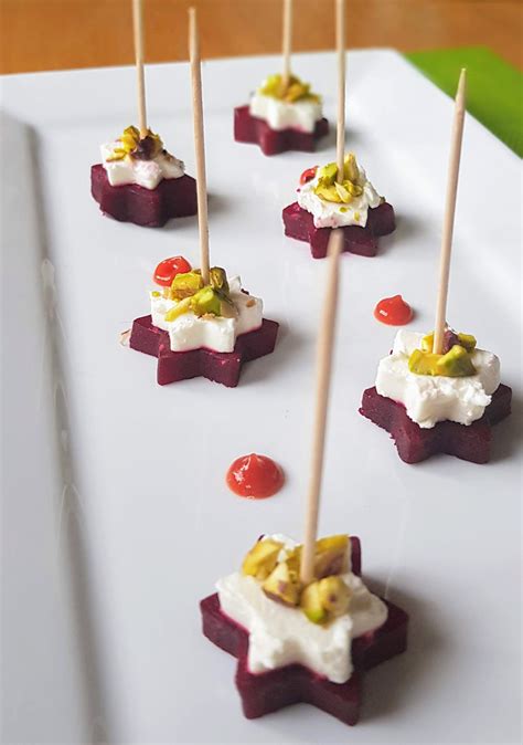 Beetroot And Goats Cheese Bites The Wee Caledonian Cook