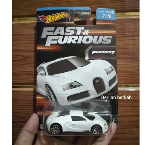 Jual Hot Wheels Fast And Furious Seri BUGATTI VEYRON Shopee Indonesia