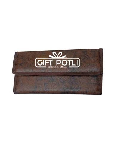 Orange Corporate Ting Brown Cheque Book Cover At Best Price In
