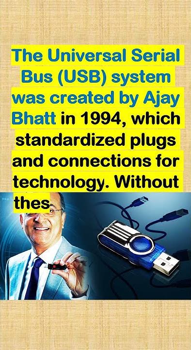 Who Created The Usb Shorts Short Shortvideo Youtubeshorts