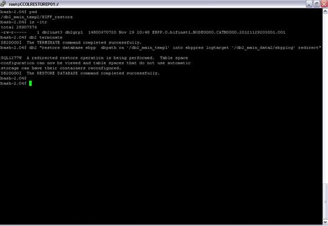 part1 db2 restore recover online backup on different server