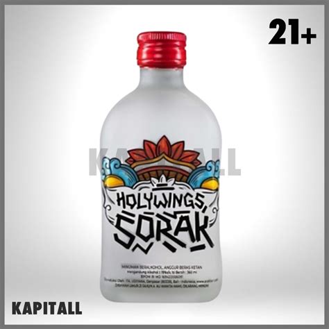 Jual Holywings Sorak Soju Arak 360ml Shopee Indonesia