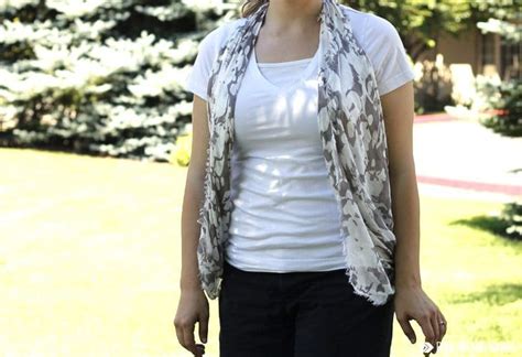 How To Turn A Scarf Into A Vest