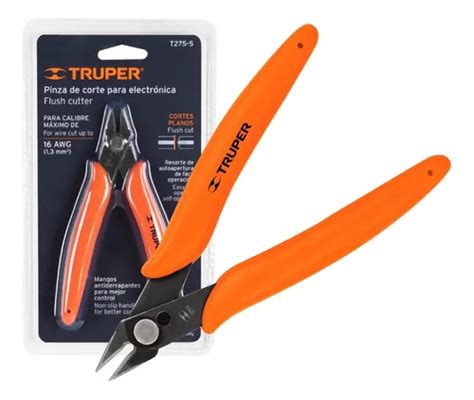 Pinza Para Electrónica 5 De Corte Truper 17314