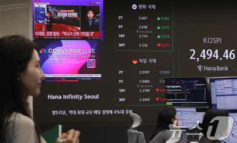 윤석열 대통령 탄핵 하루 앞두고 코스피·코스닥 동반 상승 뉴스1