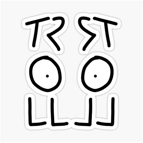 Troll Face Text Sticker For Sale By Mayankg1100 Redbubble