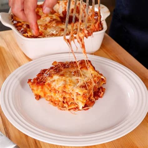 Lasagna Recipe Without Ricotta Cheese So Good