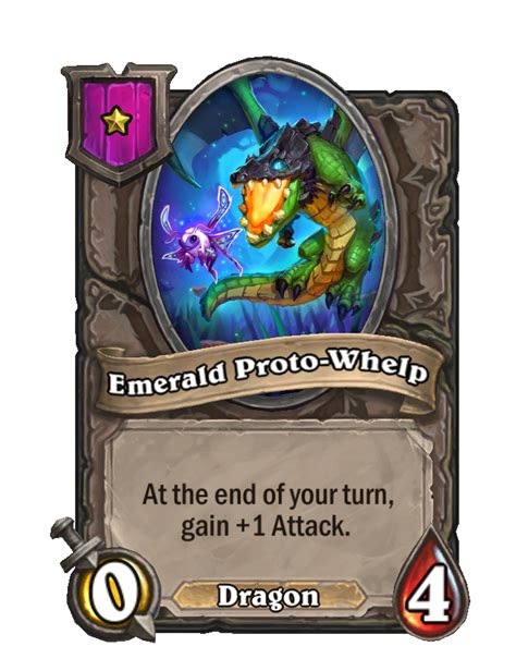 Emerald Proto Whelp New Hearthstone Wiki