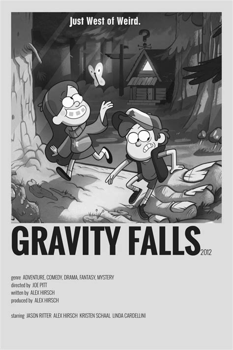 Gravity Falls Poster гравити фолз постер Графические постеры Старые