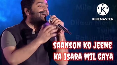 Saansonkojeenekaisharamilagaya Lyrics Song Arijtsingh