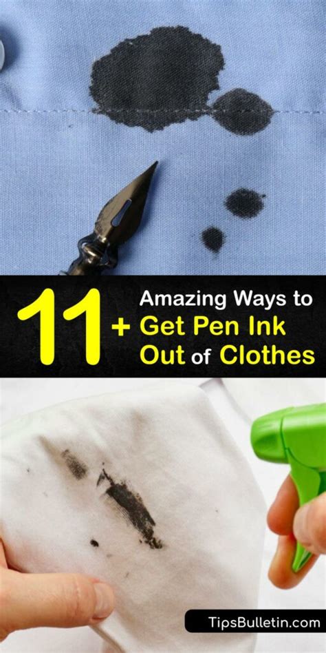 Pen Ink Stain Care Easy Guide For Removing Ink From Clothes