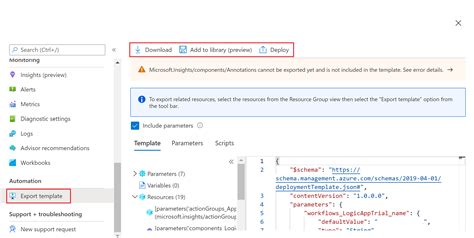 Deployment Copy Existing Azure Resource Group Items Into Another Subscription Rg Stack Overflow