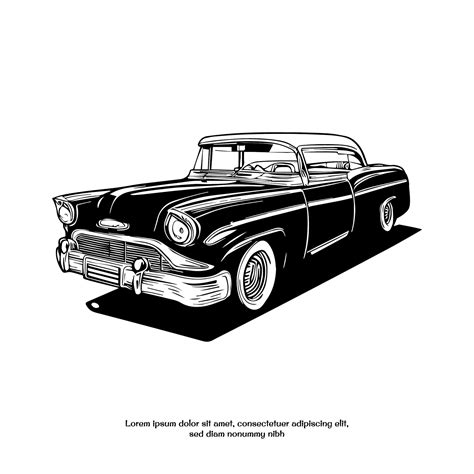 Classic Vintage Retro Car Design 27955578 Vector Art At Vecteezy