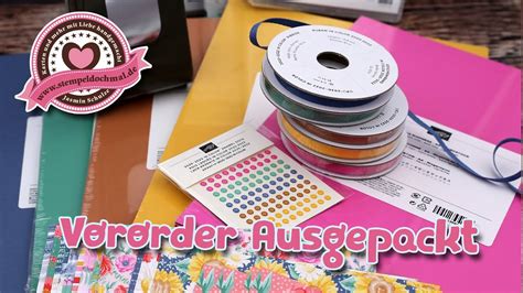 Vororder Ausgepackt Stampin Up Hauptkatalog 2020 YouTube