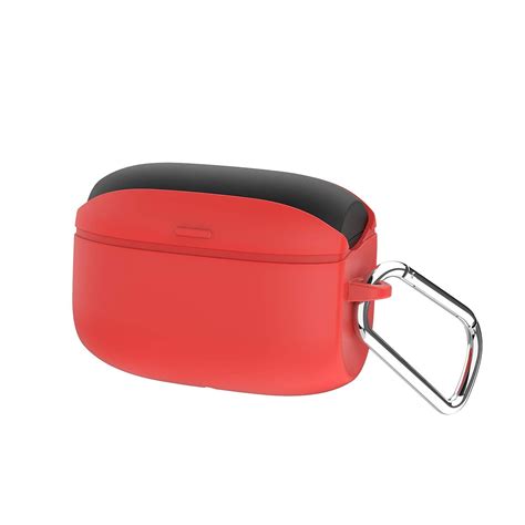 Red Silicone Case Compatible For Jabra Elite 65t Elite Active 65t True
