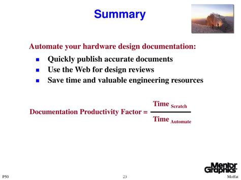 Ppt Automating Hardware Design Documentation Powerpoint Presentation