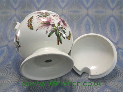 Portmeirion Pottery Botanic Garden 8 Pint Soup Tureen Lily And Clematis BG840