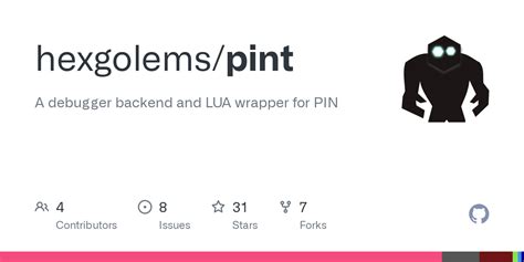 Github Hexgolemspint A Debugger Backend And Lua Wrapper For Pin