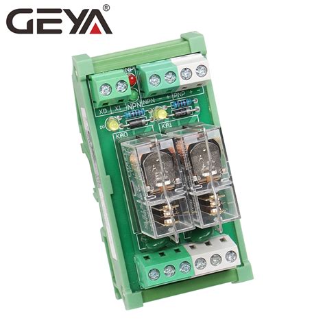 Modbus RTU RS485 2CH Geya Bestep 230V Relay Module 1no1nc Omron Plug In Fy Ng2r Programmable
