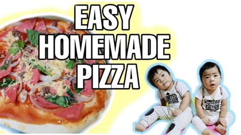 How To Make Pizza At Home Youtube