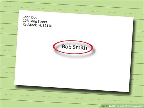 How To Label An Envelope Steps With Pictures WikiHow
