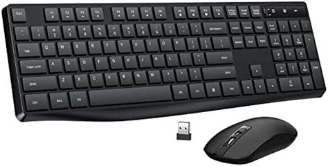 Logitech MK235 Wireless Keyboard And Mouse Combo For Windows USB Receiver 15 FN Keys Long