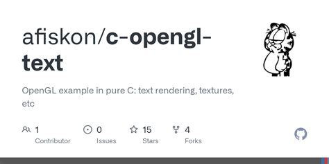Github Afiskonc Opengl Text Opengl Example In Pure C Text