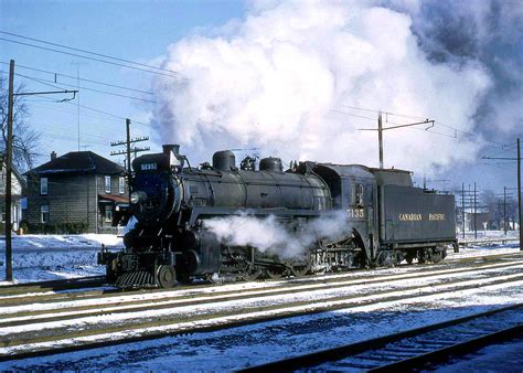 Railpictures Ca Bill Thomson Photo Cpr P1 Class Mikado 2 8 2 5135