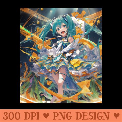 Hatsune Miku Sublimation Printables Png Download Inspire Uplift