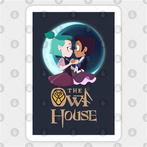 Luz X Amity The Owl House The Owl House Sticker Teepublic