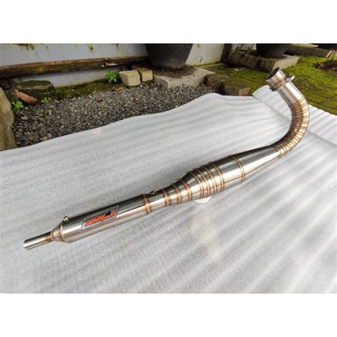 Jual Knalpot Rx King Knalpot Kolong Piton Full Stnlis Dan Full Spekk