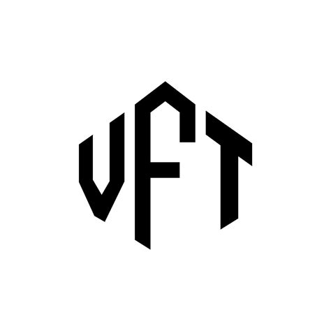 Vft Letter Logo Design With Polygon Shape Vft Polygon And Cube Shape Logo Design Vft Hexagon