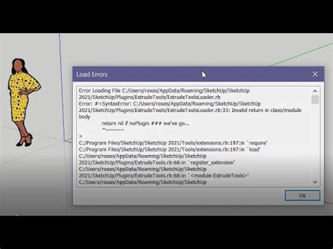 SketchUp Solve Load Errors In 3 Steps Plugins YouTube