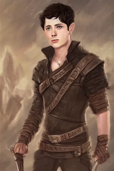 Tom Holland Portrait As A Dnd Character Fantasy Art Stable Diffusion