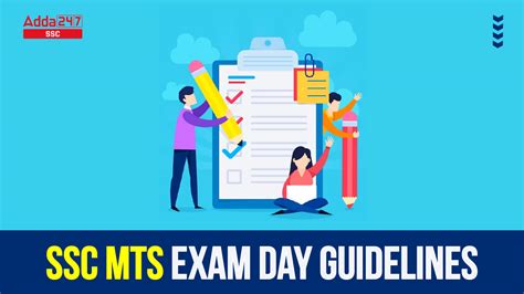 SSC MTS Exam Guidelines 2023