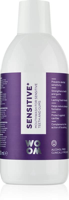 Woom Sensitive Mouthwash Mouthwash For Sensitive Teeth And Gums