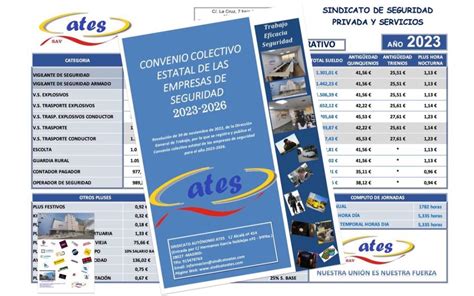 Tabla Salarial Seguridad Privada 2025 Un Aumento Insuficiente ATES SAV