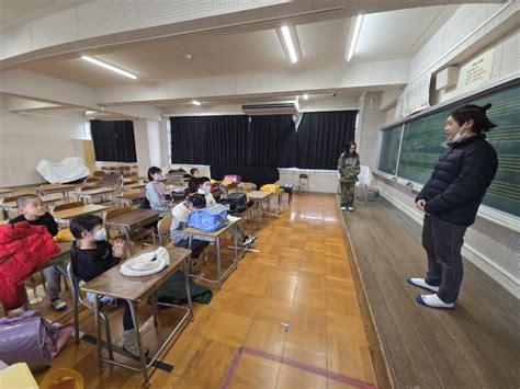 校外班会一斉下校 八幡市立中央小学校
