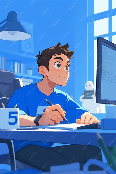 South Asian Male Software Developer In His 20s Writing Code Premium