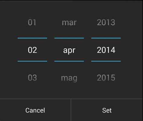 How To Change Buttons In Android Datepicker Stack Overflow