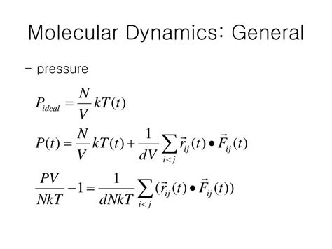 Ppt Classical Molecular Dynamics Powerpoint Presentation Free Download Id5117008