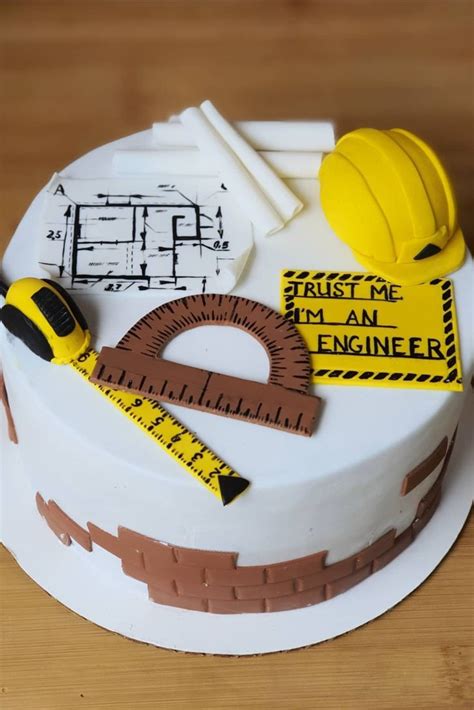 Торт для инженера Pastel Ingeniero Pastel De Construcción Pasteles