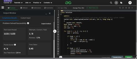 Day 49 Of 100daysofcodechallenge Find Subarray Indexes Rahul Kumar Jha Posted On The Topic